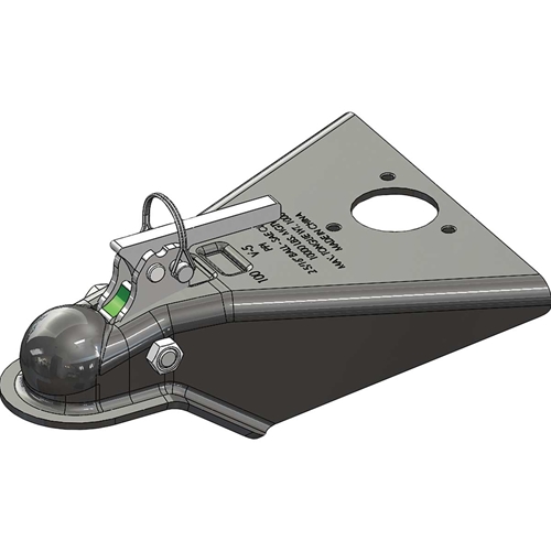 Ultra-Tow XTP Auto-Locking A-Frame Trailer Coupler - 10,000 Lb Capacity ...